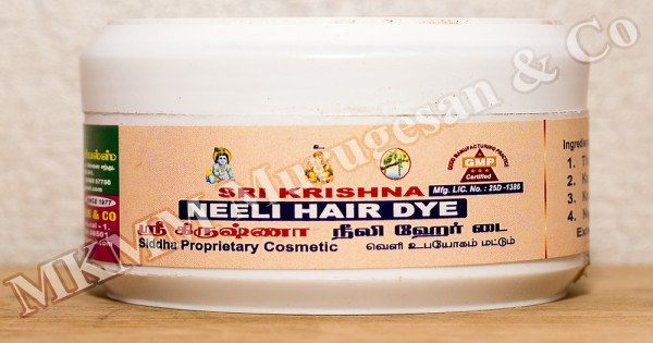 Neeli hair dye